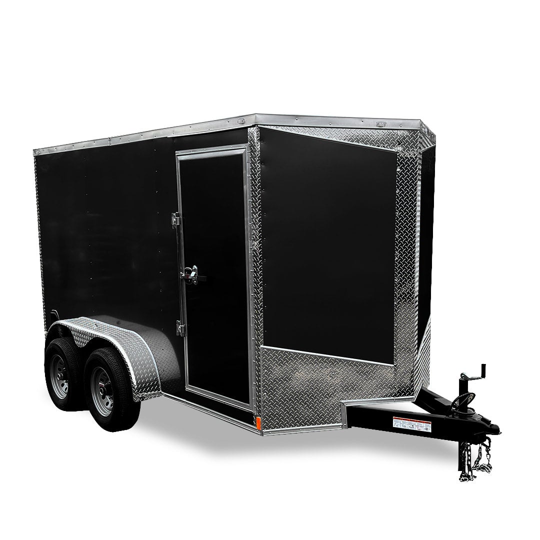 6x12 Tandem Axle Green Cargo Trailer | Overland Trailers